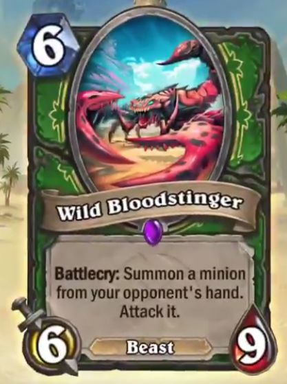 New card - Wild Bloodstinger | Scrolller