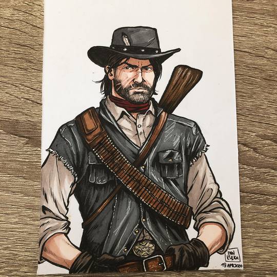 New drawing! This time it’s John. | Scrolller