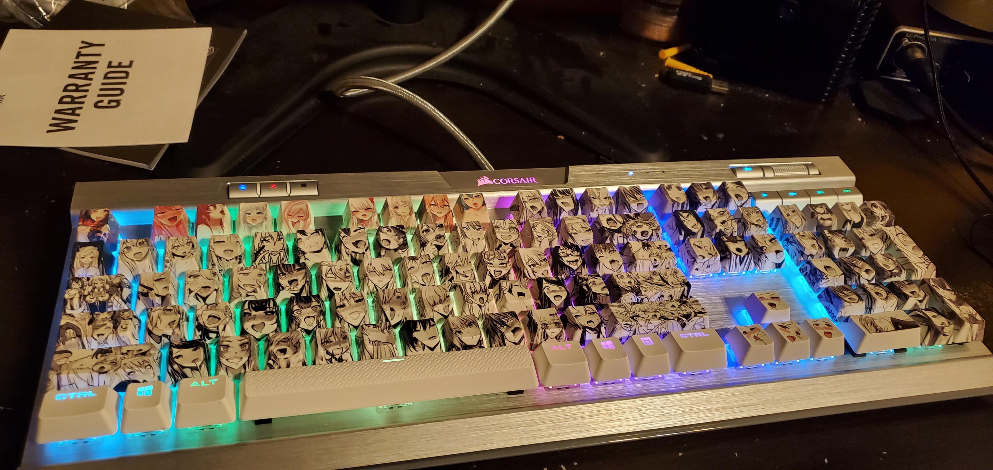 New keyboard, new keycaps. | Scrolller