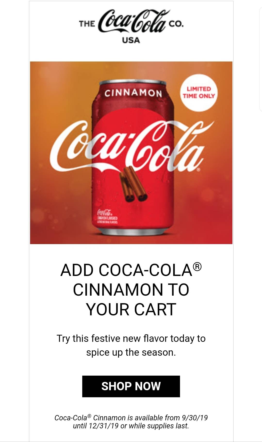 New seasonal Coca-Cola | Scrolller