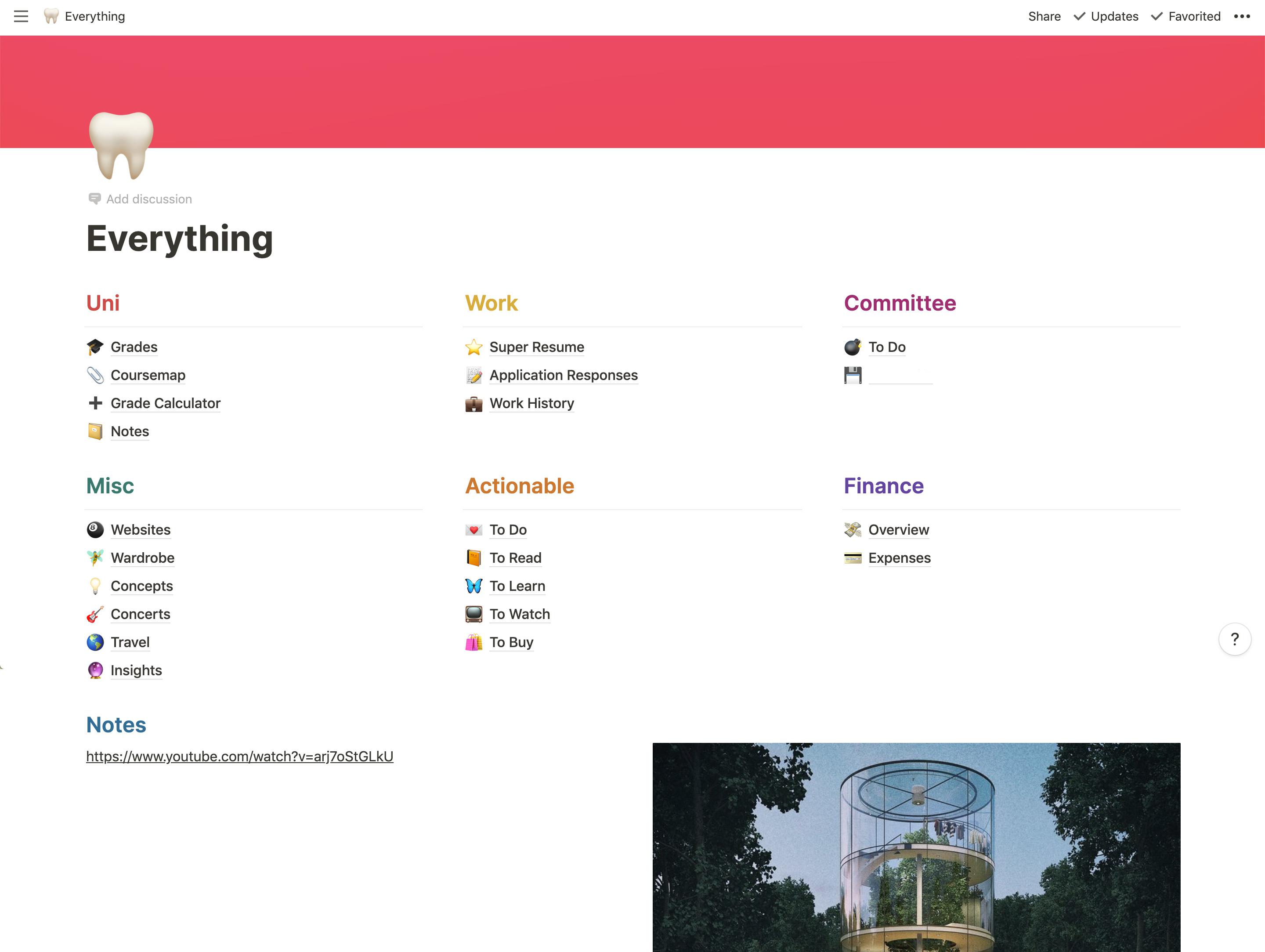 New To Notion University Student Setup Scrolller