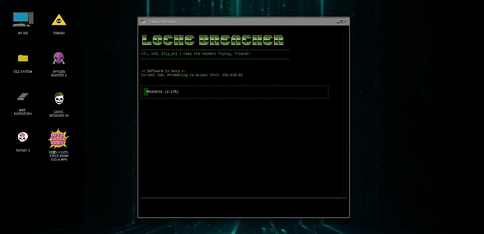 New website ''Locke Breacher'' | Scrolller