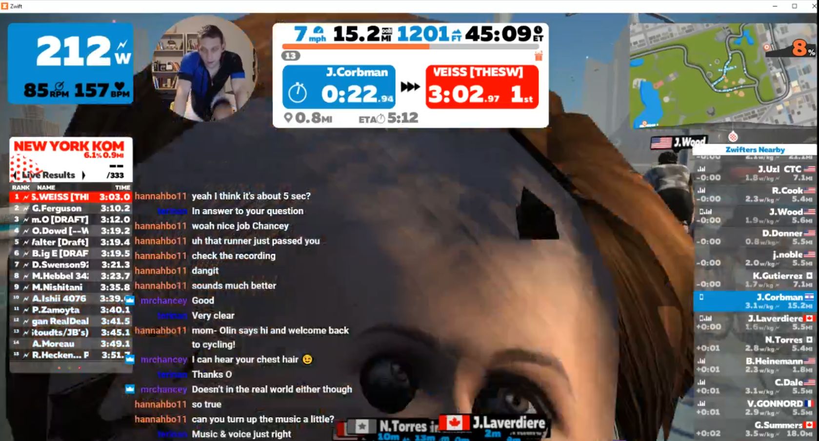 New Zwift Feature Lets You See Inside Other Rider's Heads! | Scrolller