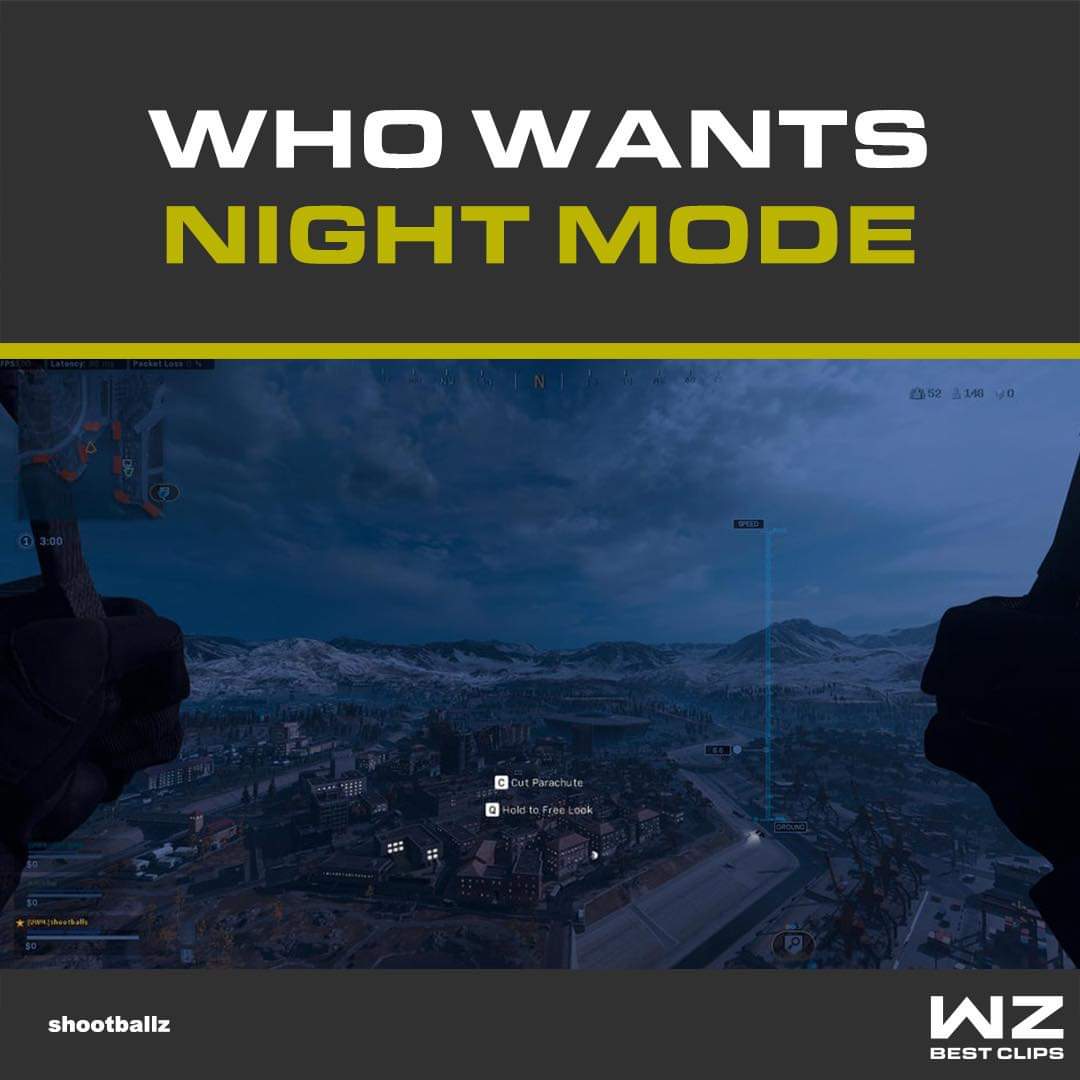 Night Mode In Warzone?🤤 | Scrolller