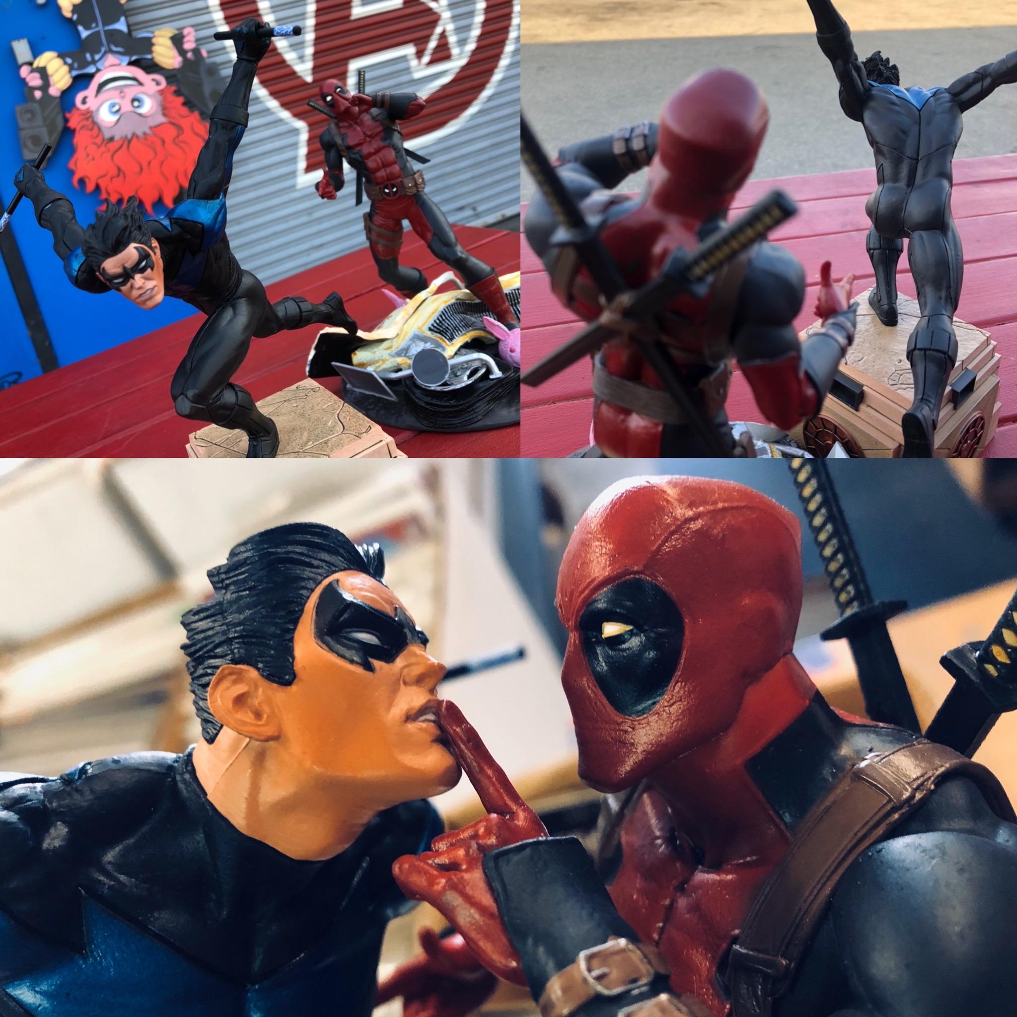 Nightwing and Deadpool | Scrolller