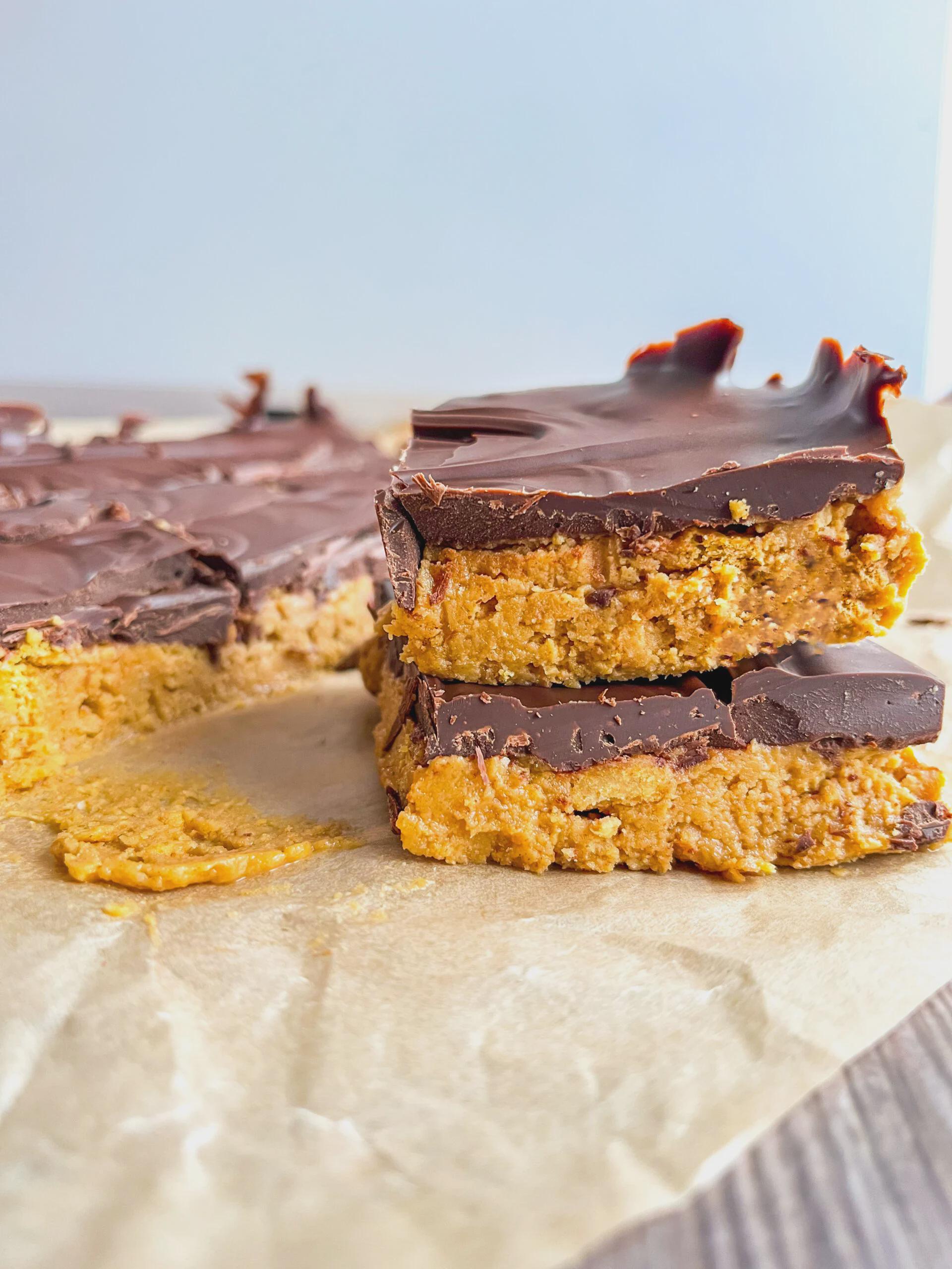 No Bake Peanut Butter Cup Bars | Scrolller