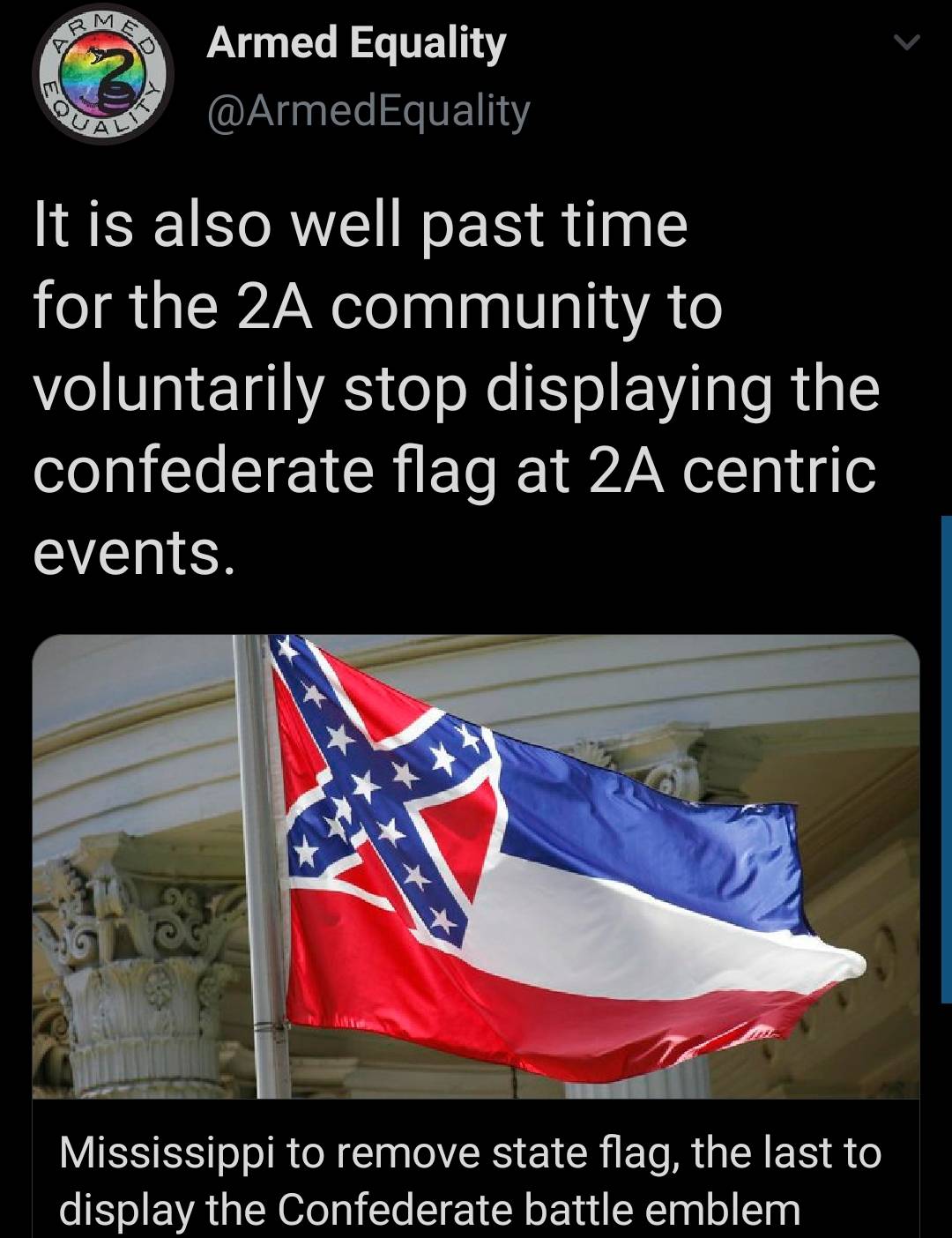 No more confederate flags at 2A events! | Scrolller