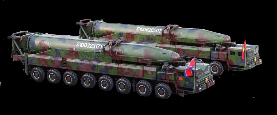 North Korean Nuclear Missile Transport | Scrolller