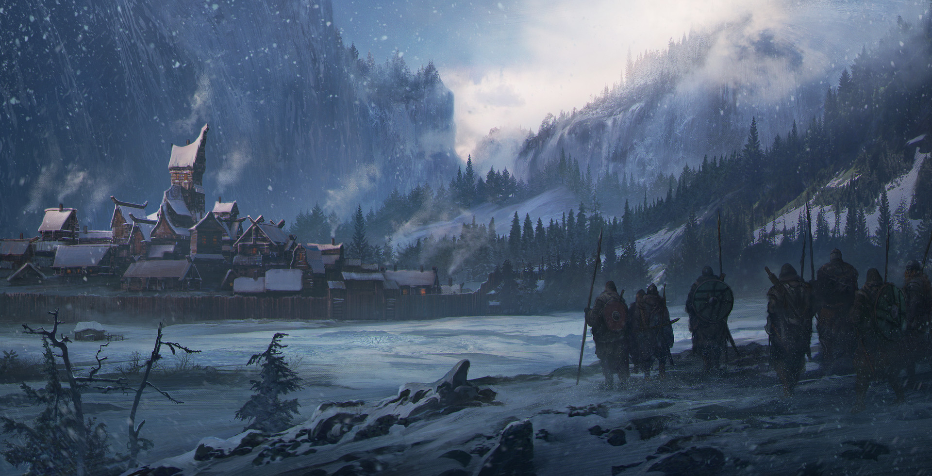 Northen Landscape by Sergey Vasnev | Scrolller