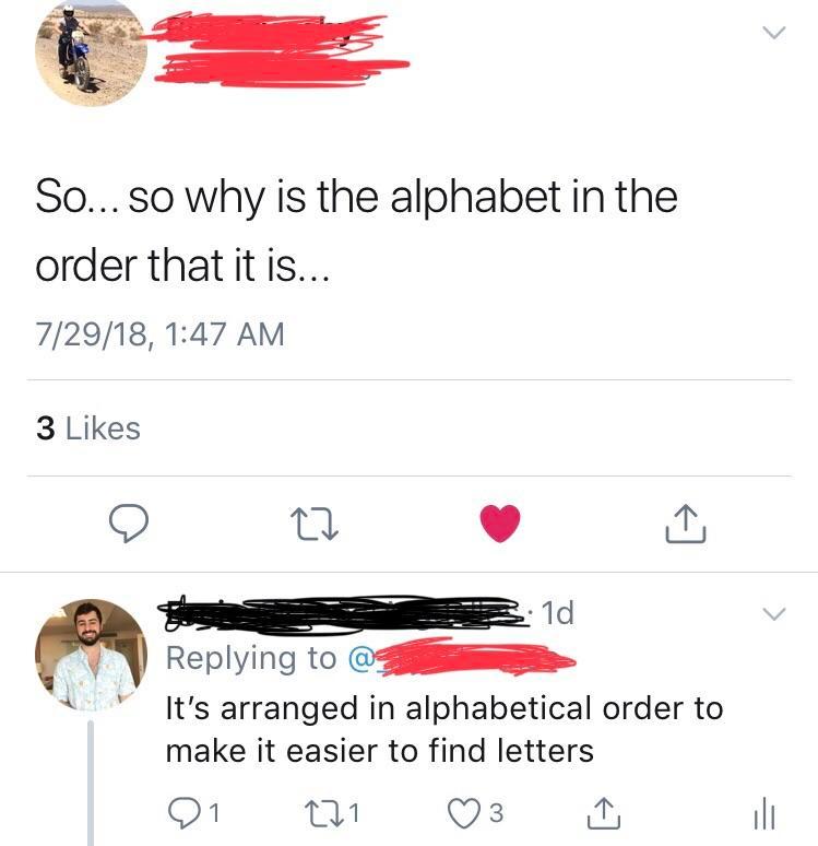 Not Ken M on the alphabet. | Scrolller