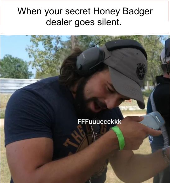 Not my Honey Badger! | Scrolller