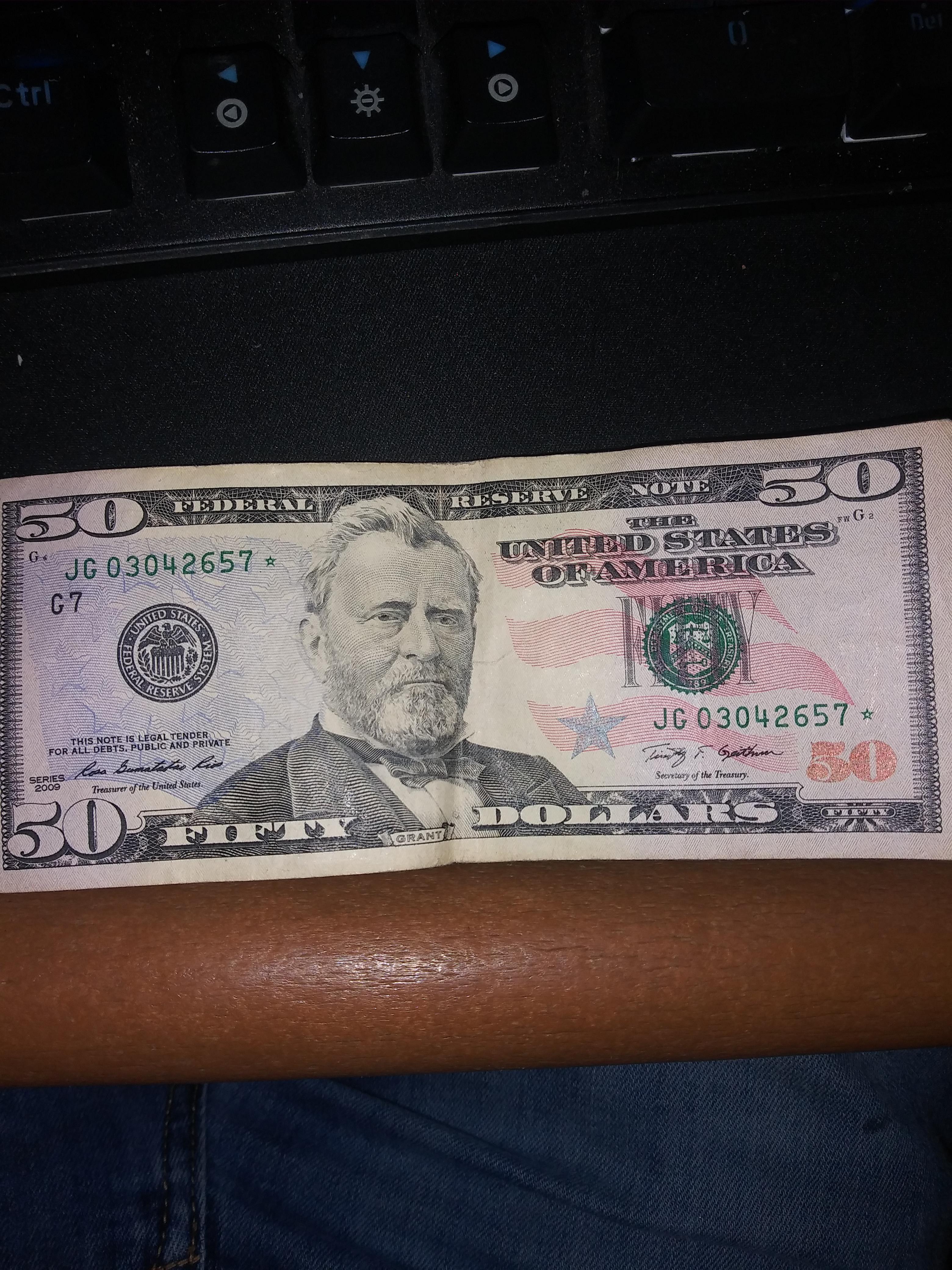 Not particularly rare but it is my first star note. :) | Scrolller