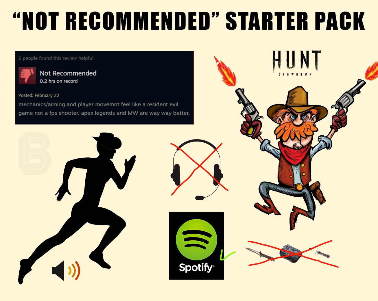 "Not Recommended" Starter Pack | Scrolller