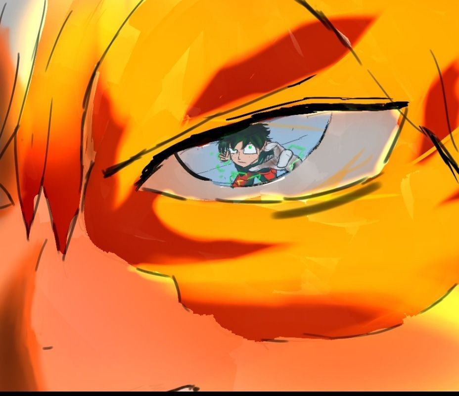 Not that good but Todoroki vs Deku | Scrolller