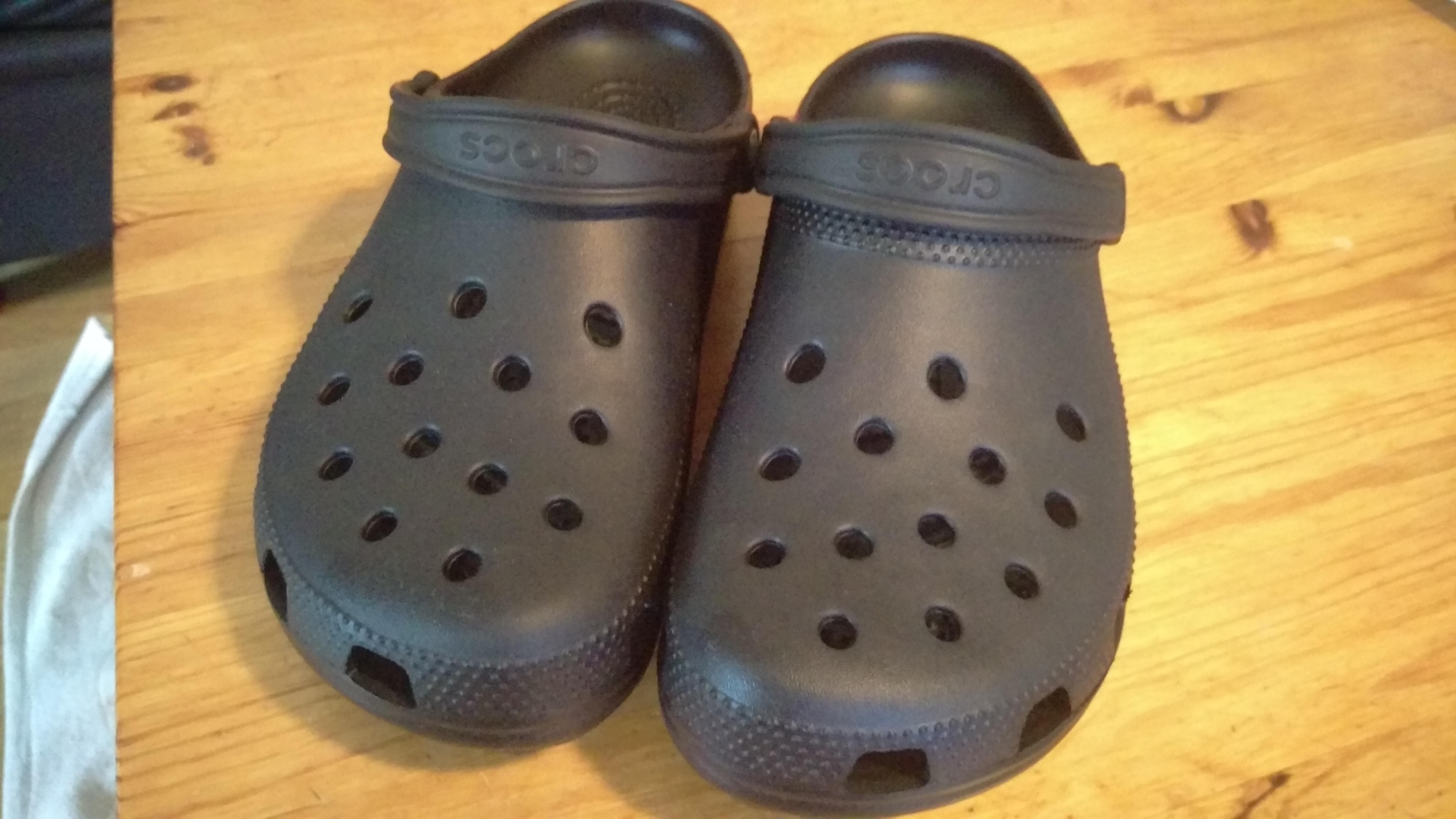 Nothing like a new pair of Crocs | Scrolller