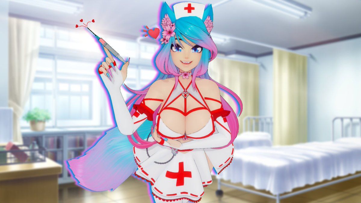 Nurse Silvervale is here to help | Scrolller