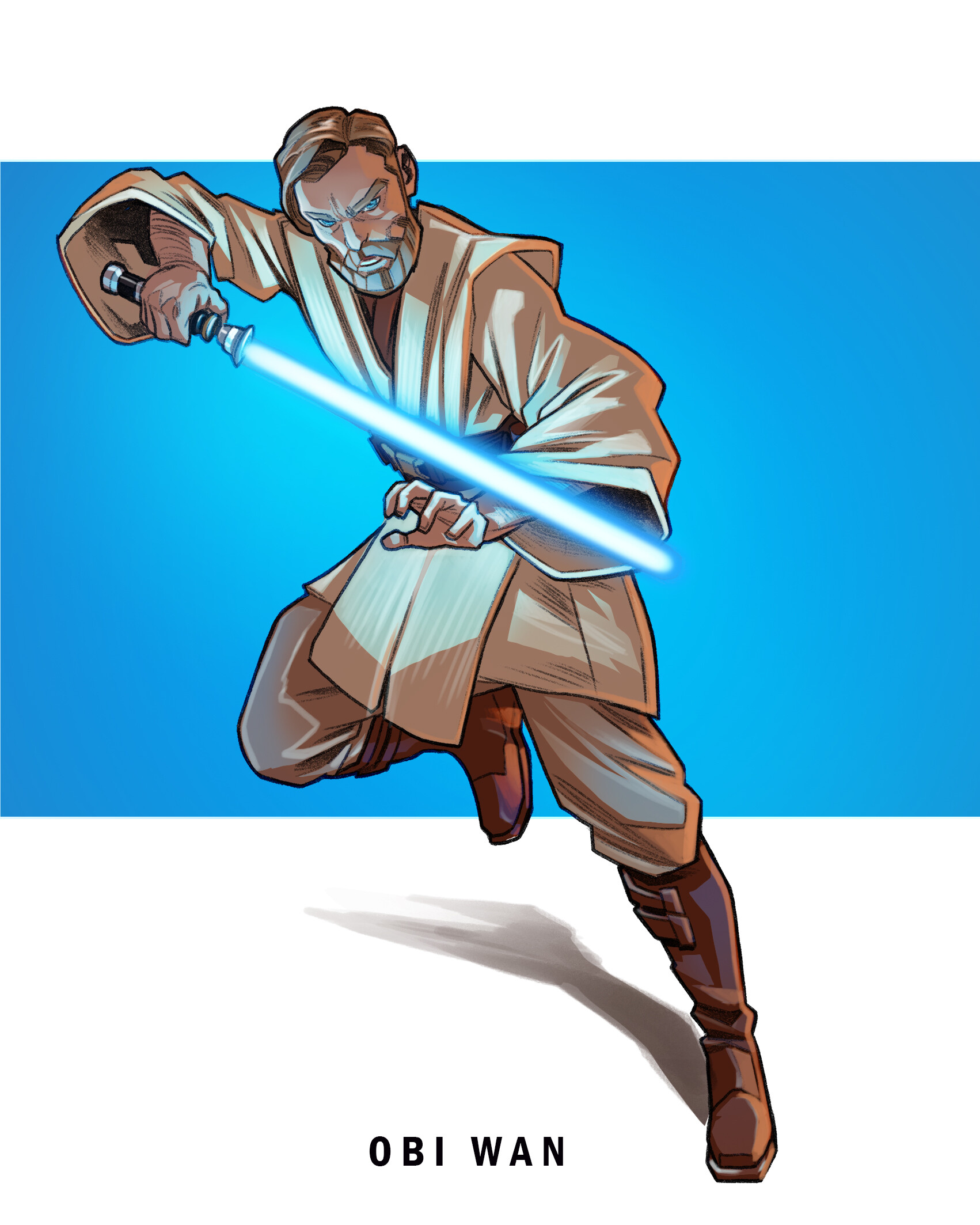 Obi-Wan Kenobi by Simone Ragazzoni | Scrolller