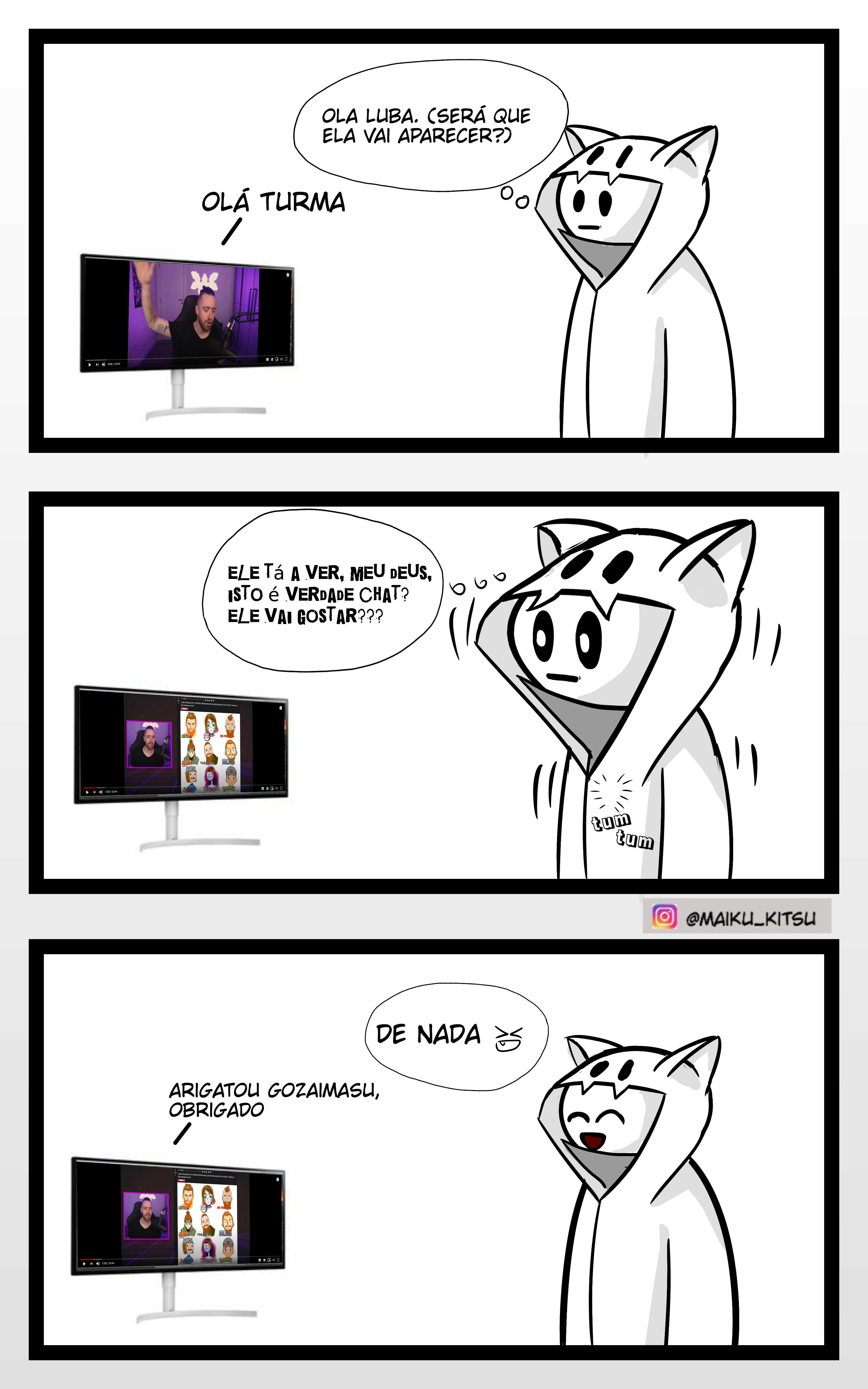 obrigado turma, eu cheguei até a tremer quando vi | Scrolller