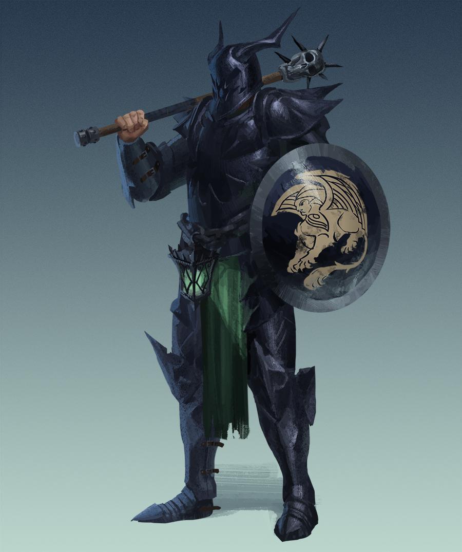 [OC] Aasimar Cleric Commission | Scrolller