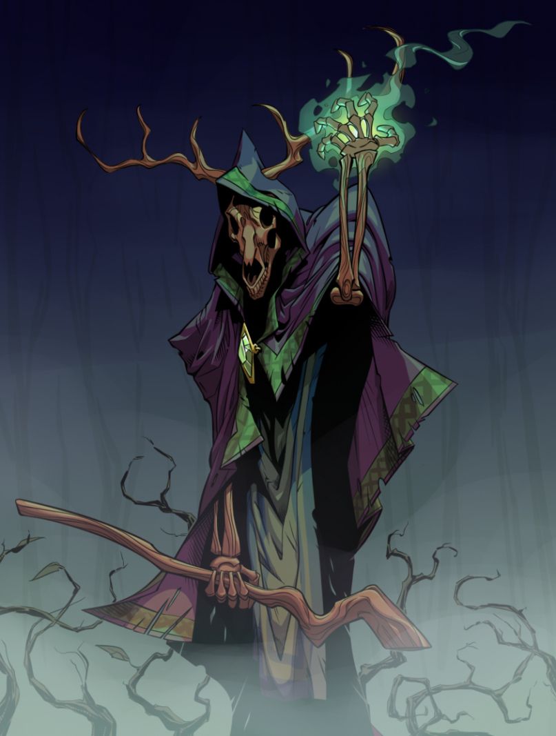 [OC]Anthro Skeleton Druid. DnD commission ive done today | Scrolller