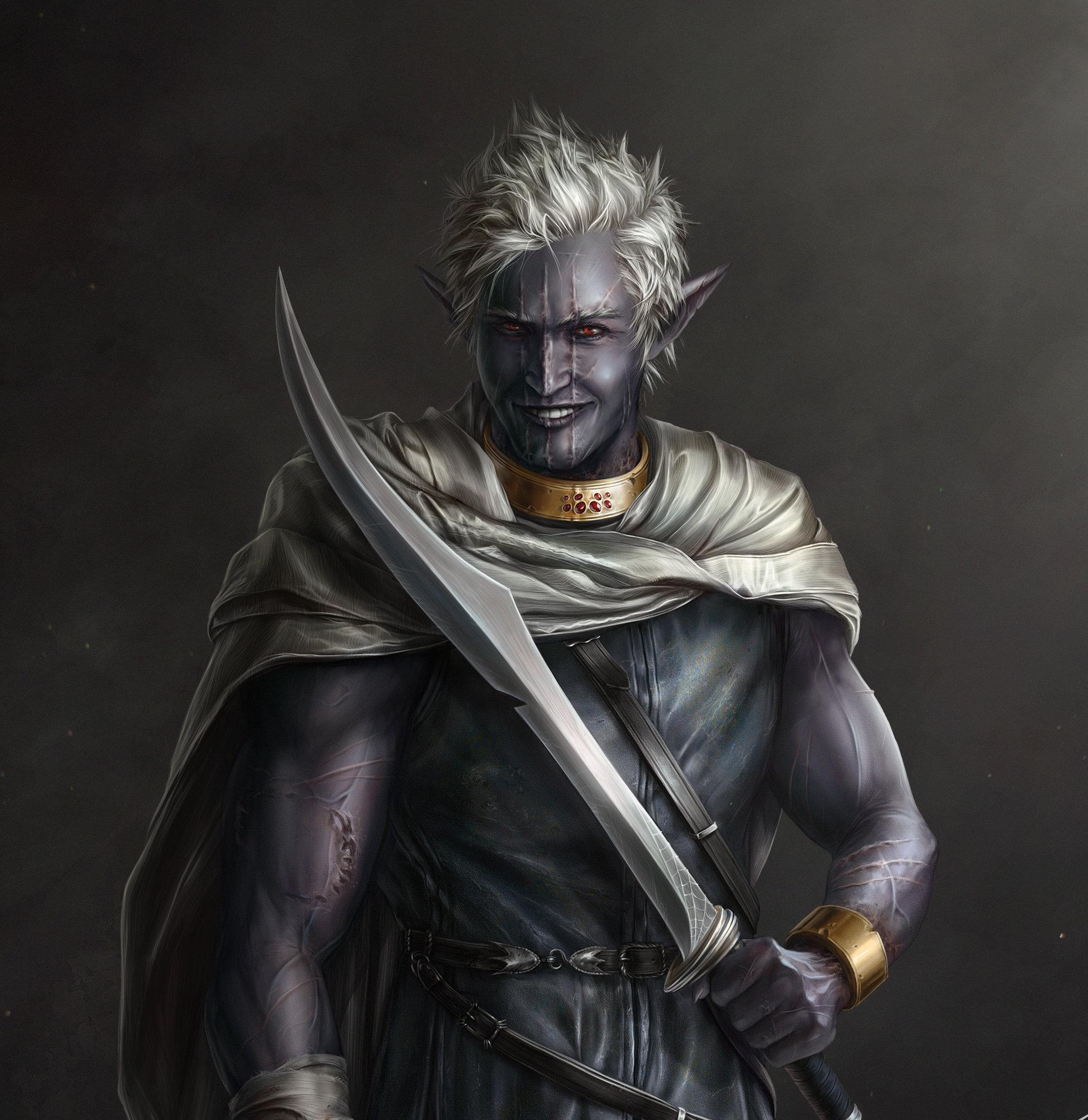 [OC] [ART] Dinin - Drow Ranger | Scrolller