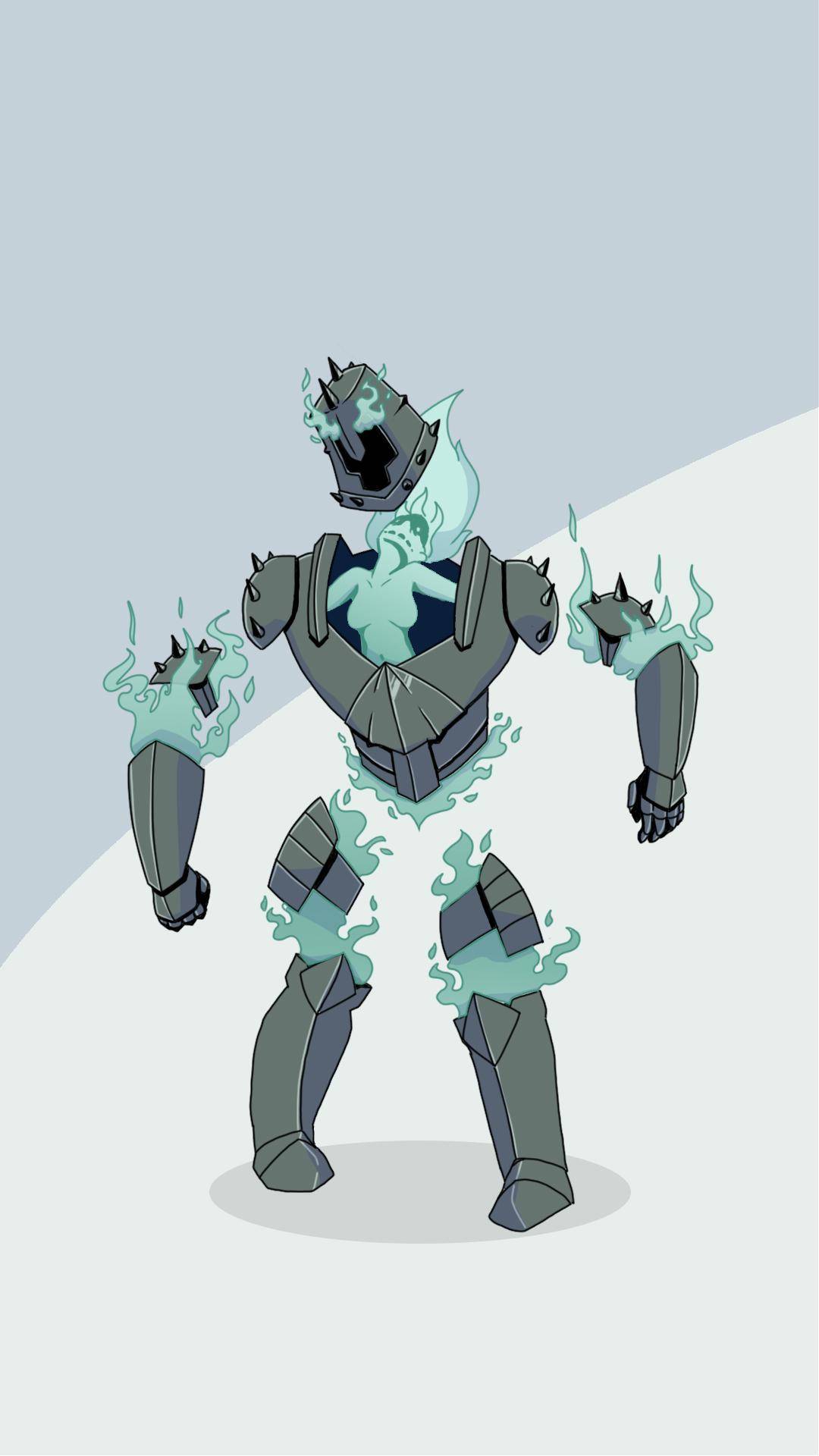 [OC] [Art]Haunted Suit of Armor, A monster made for a spooky encounter | Scrolller