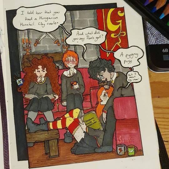 [OC] Book Ginny and the Convo of Sass | Scrolller