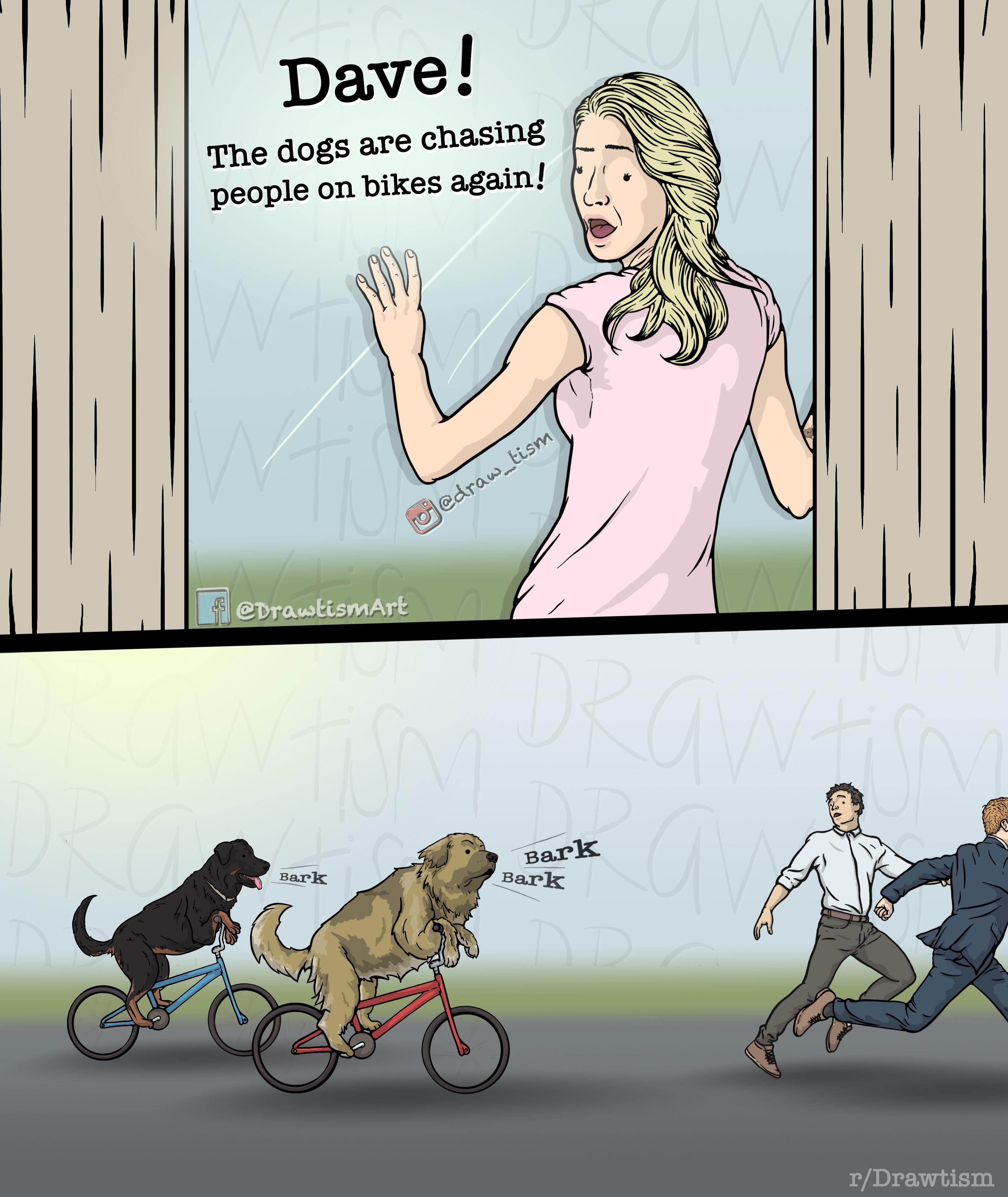 [OC] Chased by dogs | Scrolller