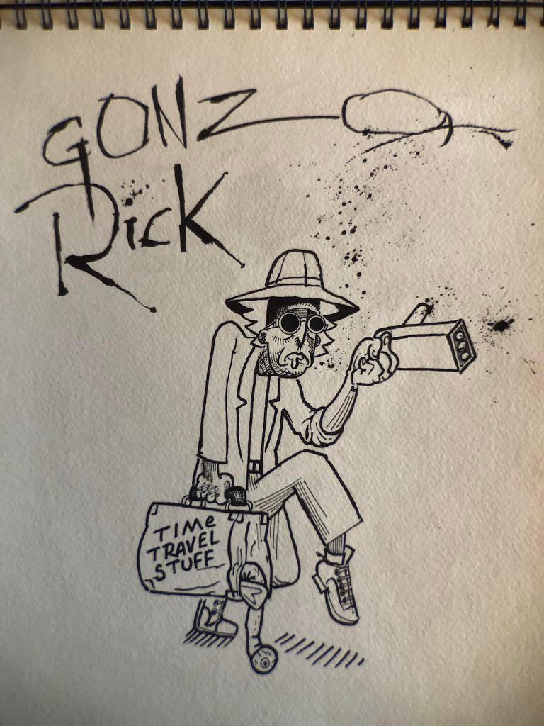 [OC] "Gonzo Rick" | Scrolller