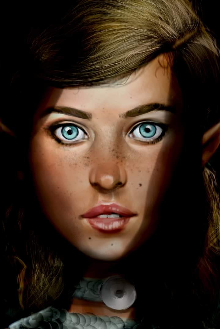 [OC]Half Elf Adventurer[Art] | Scrolller