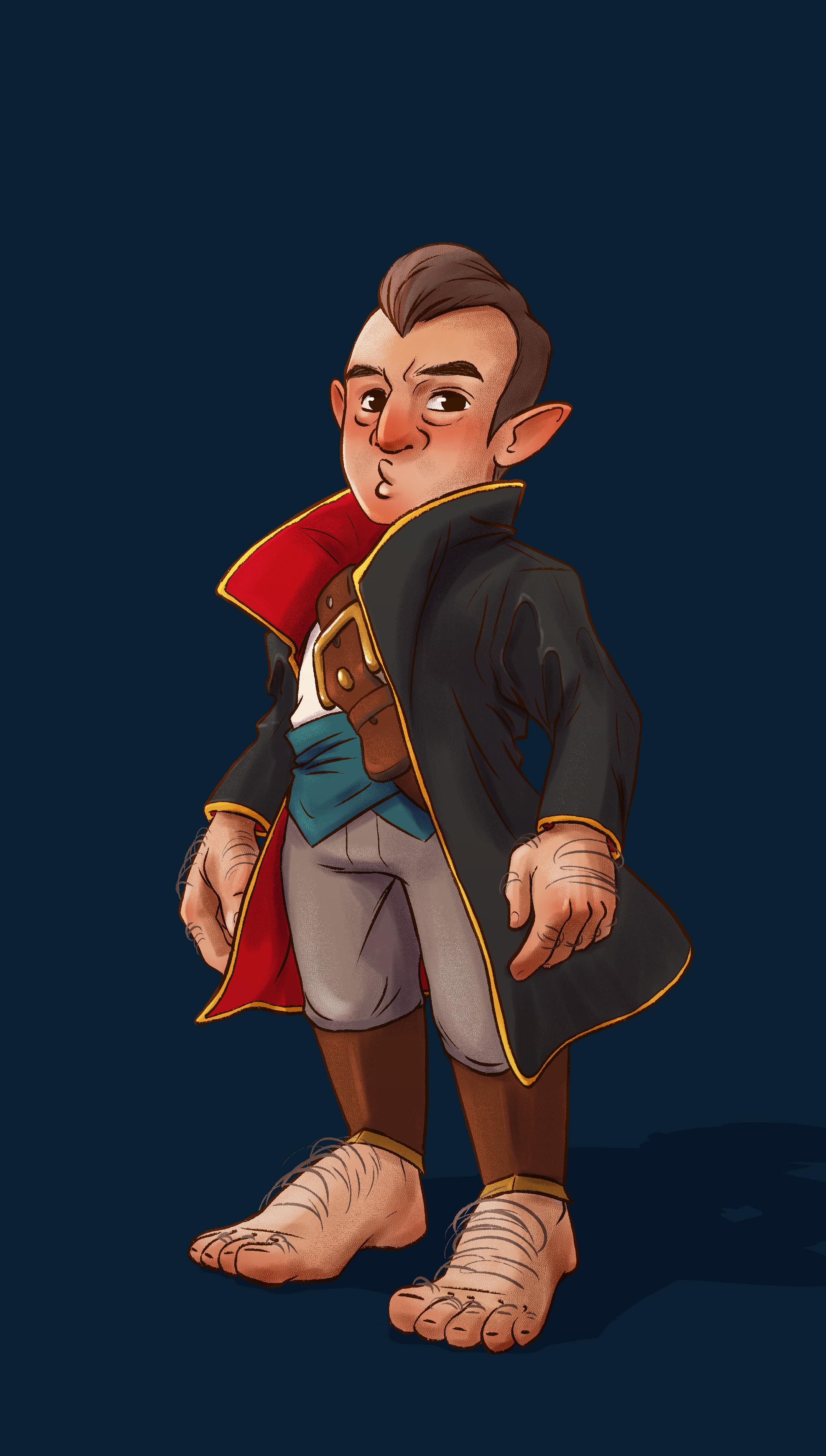 [OC] Halfling Warlock Pirate | Scrolller