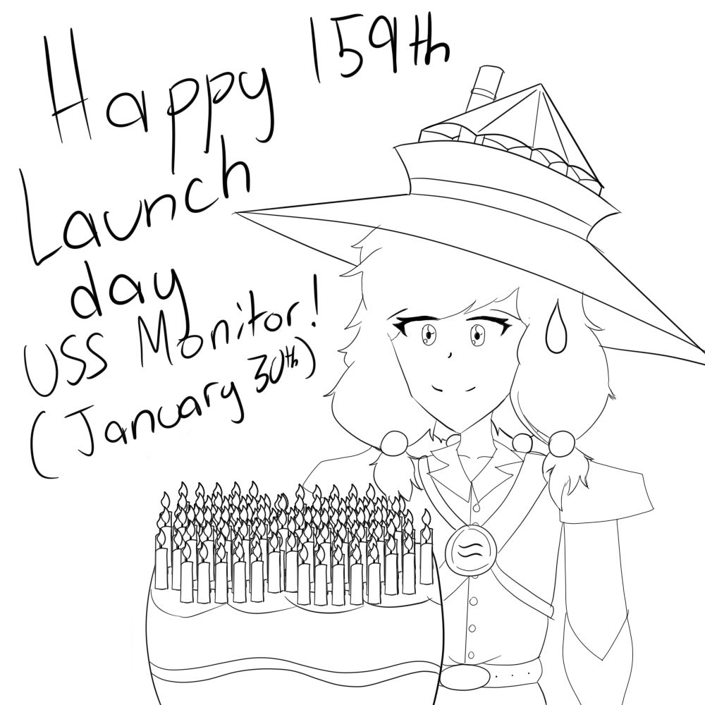 [OC] Happy Launch Day USS Monitor! | Scrolller