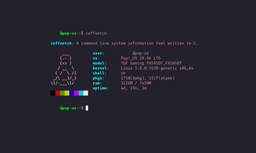 [OC] I made my own system information tool | Scrolller
