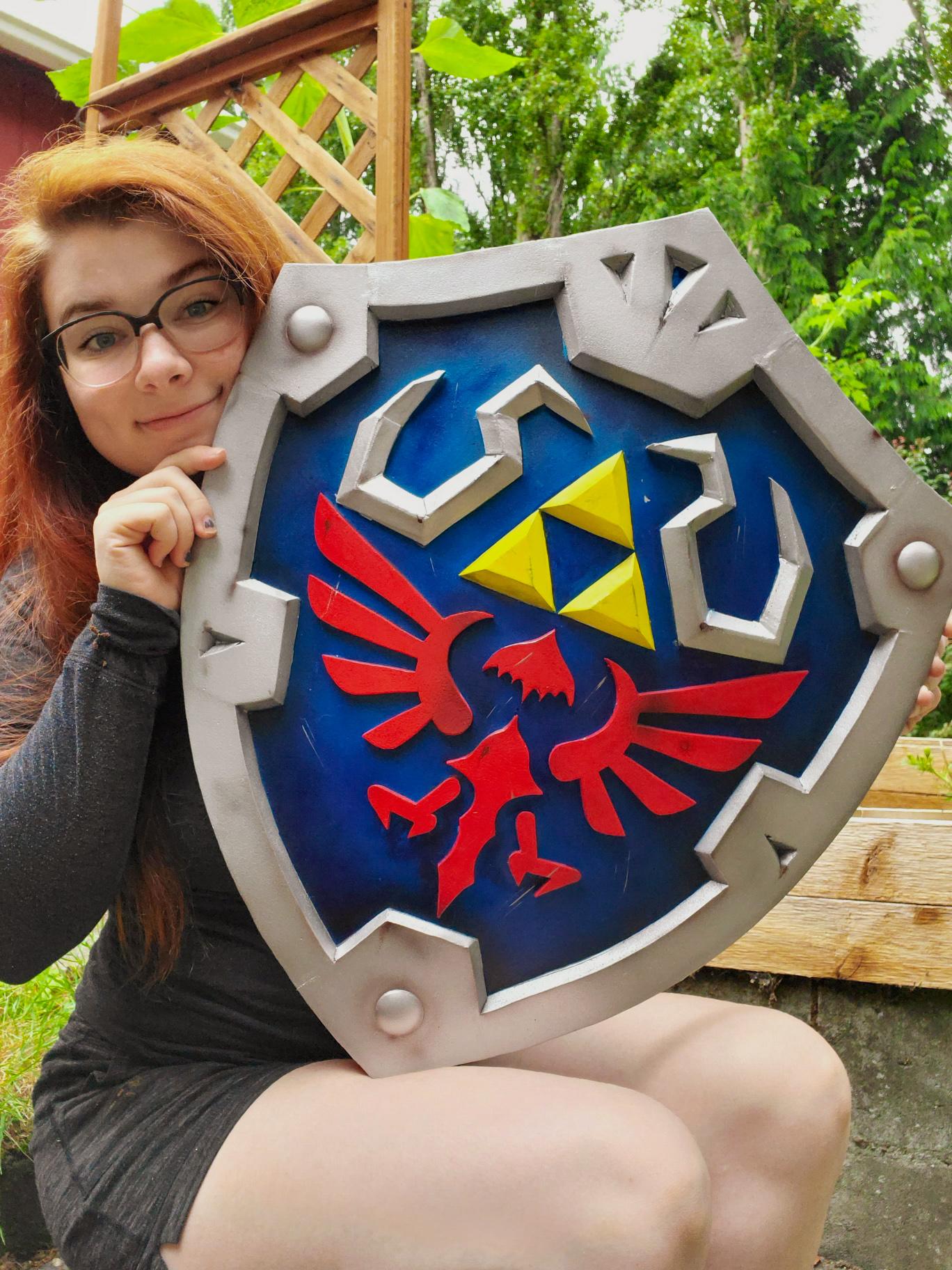 [OC] I made the Hylian shield out of EVA Foam! | Scrolller