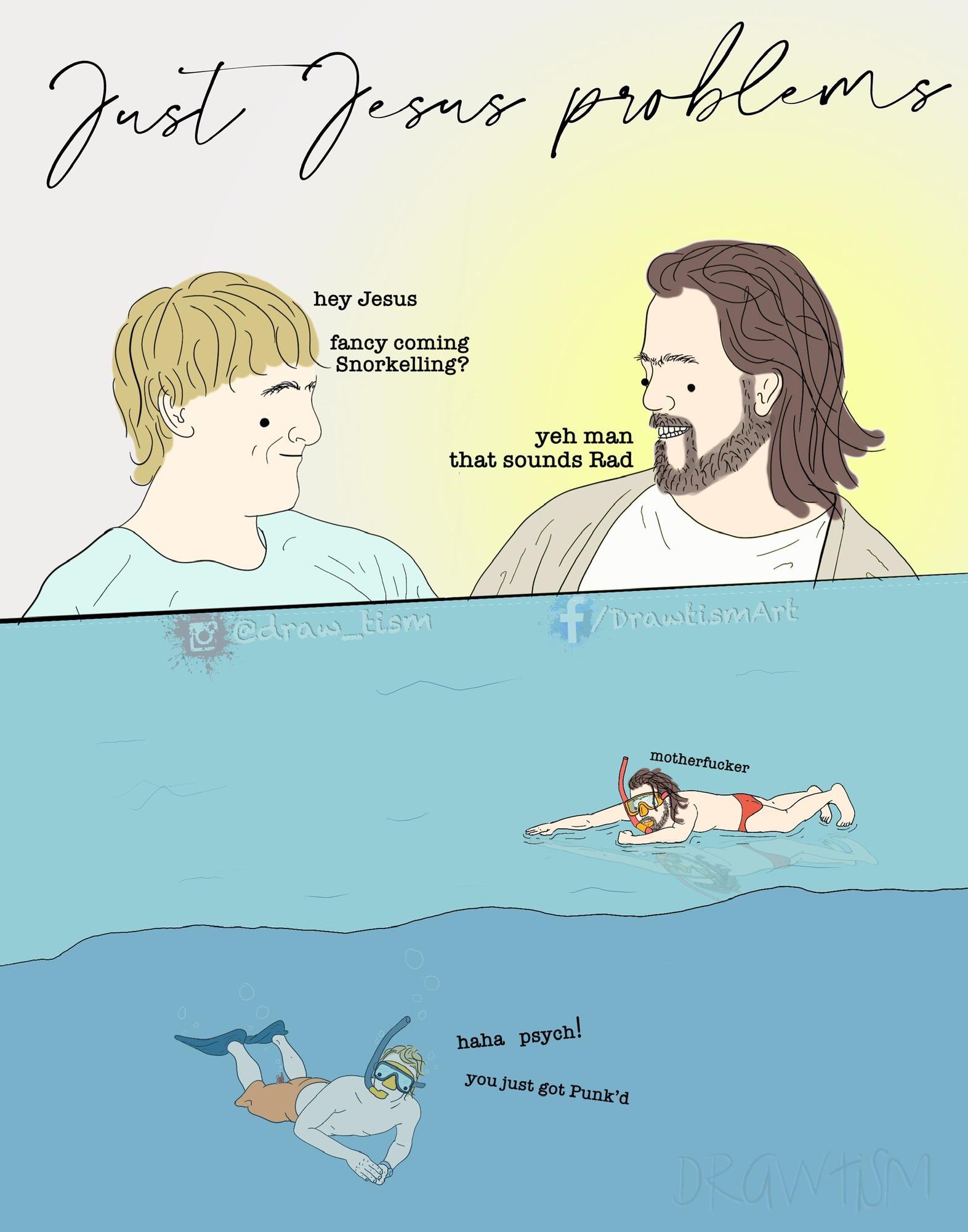 [OC] Just Jesus Problems | Scrolller