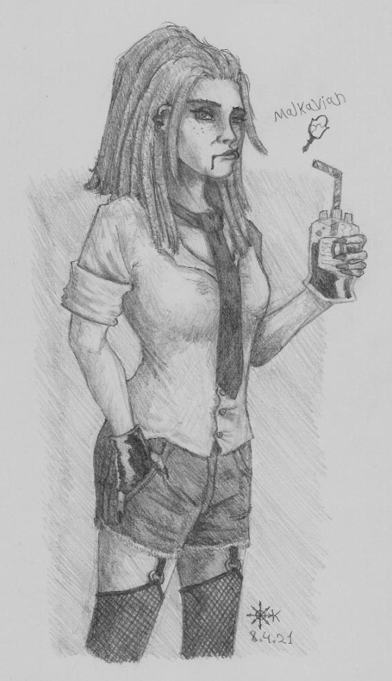 [OC] Malkavian vampire | Scrolller