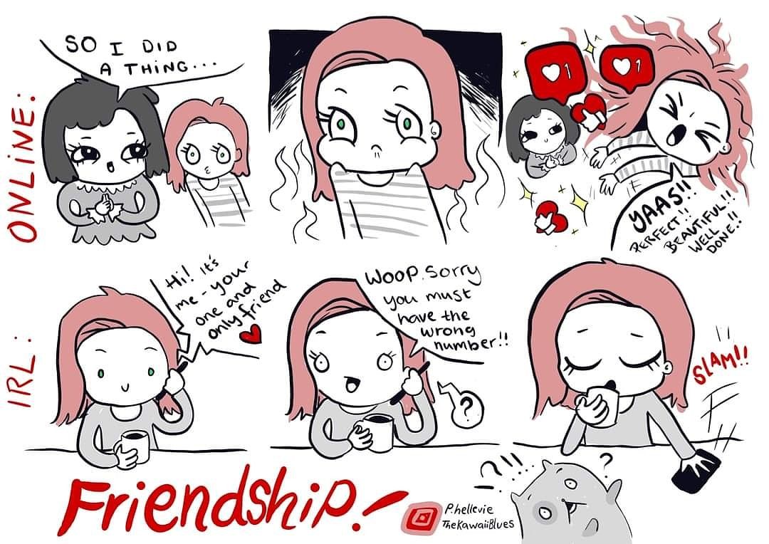 [OC] my first webcomic I done did this morning reeeal quick! Might redo in future. Needed to get ...