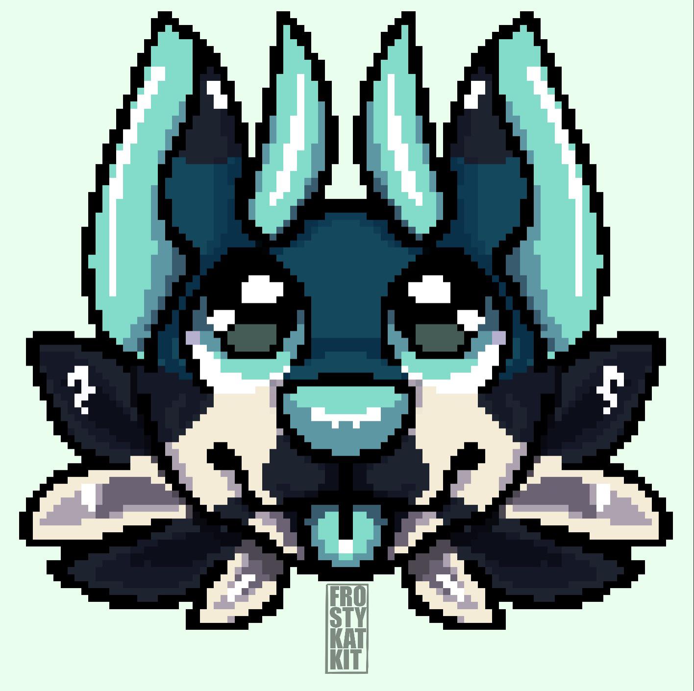 [OC] Pixel Headshot! You can get one like this (or even an animated one)! Please check my Ko-fi ...