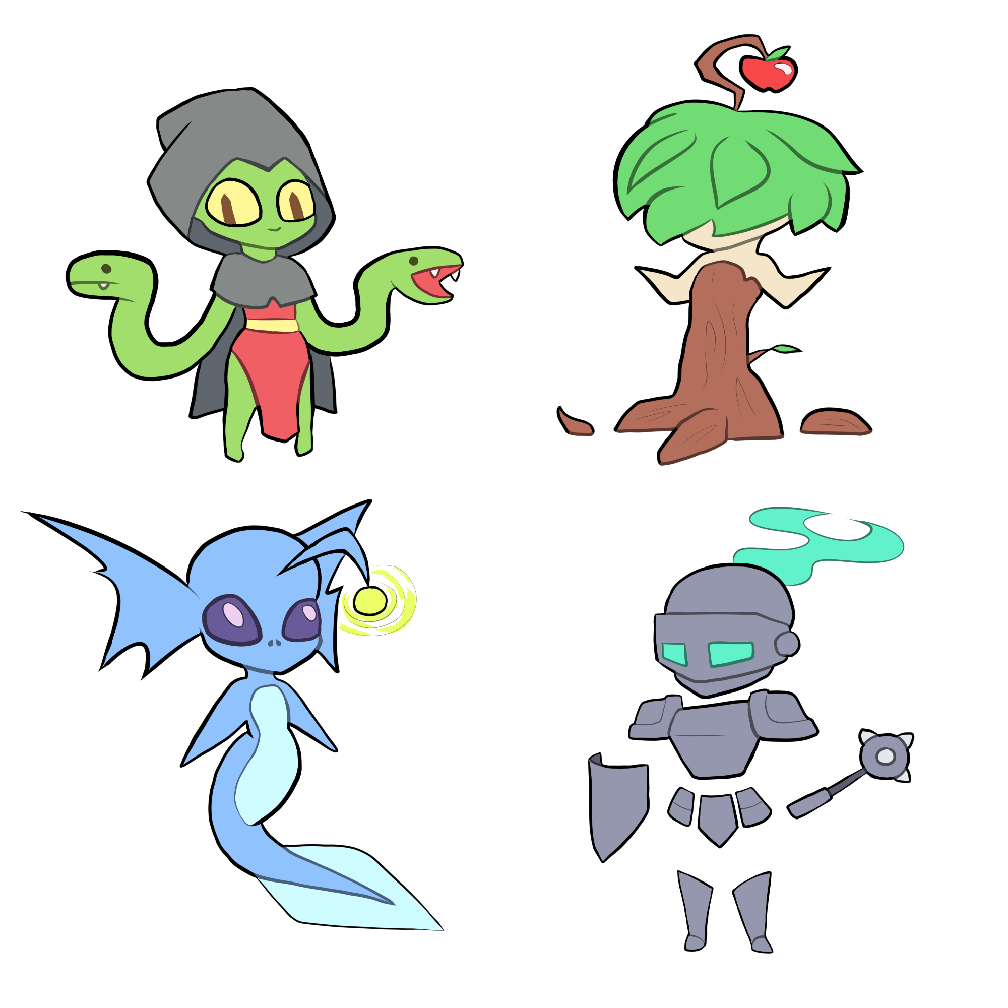 [OC] Smol Fantasy Monsters | Scrolller