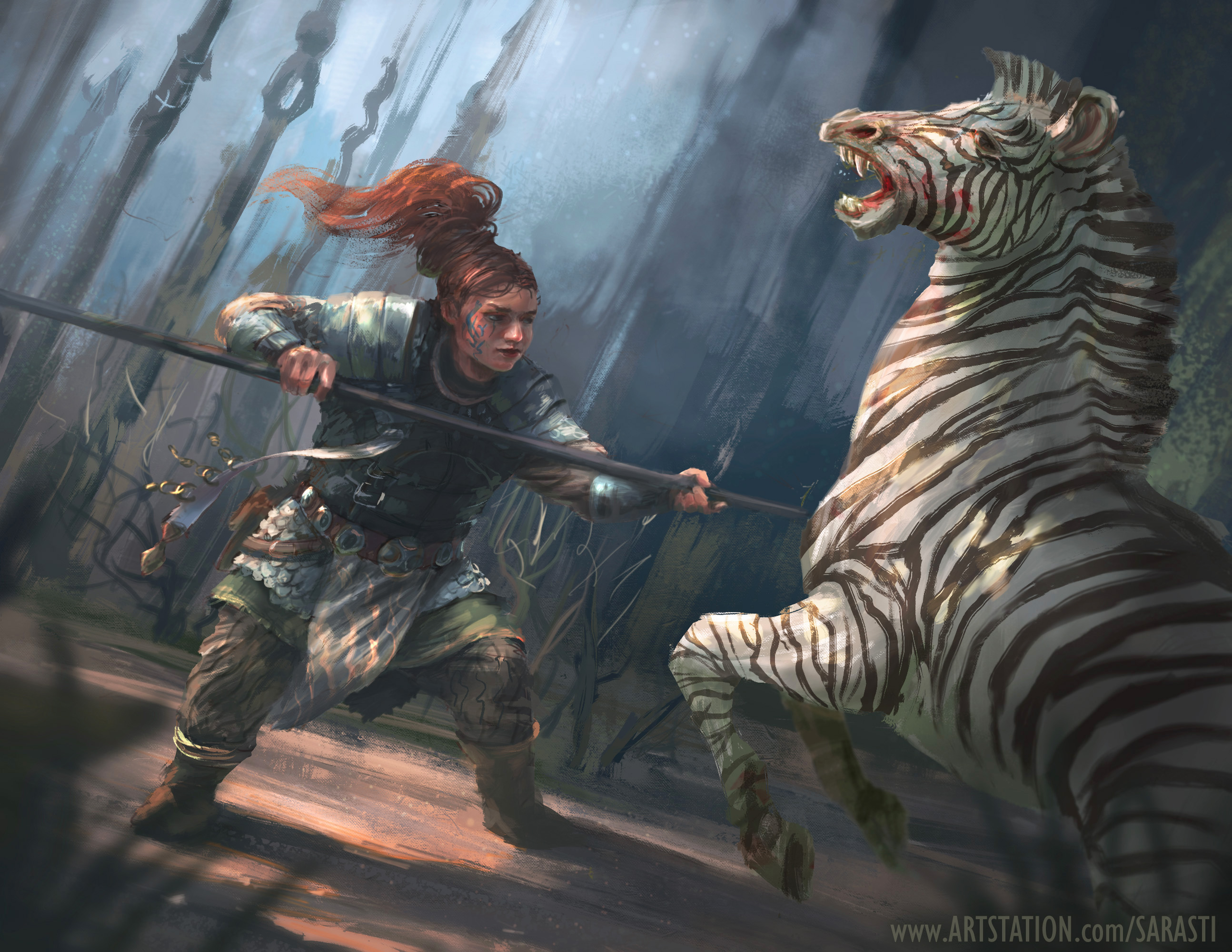 [OC] Werezebra attack | Scrolller