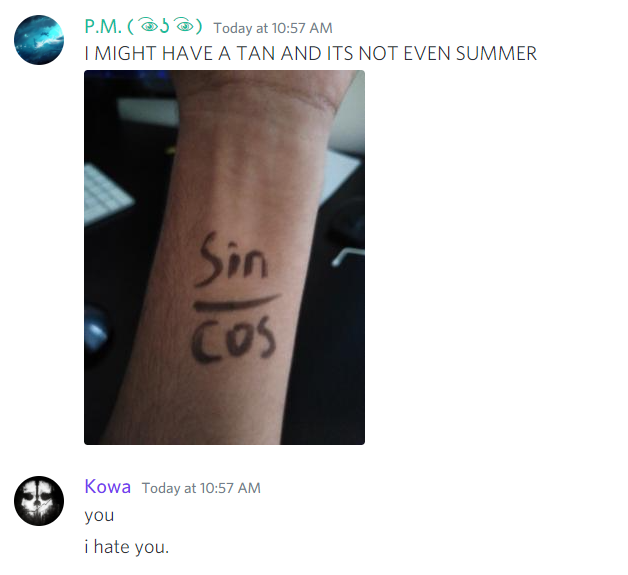 ofc...a math pun | Scrolller