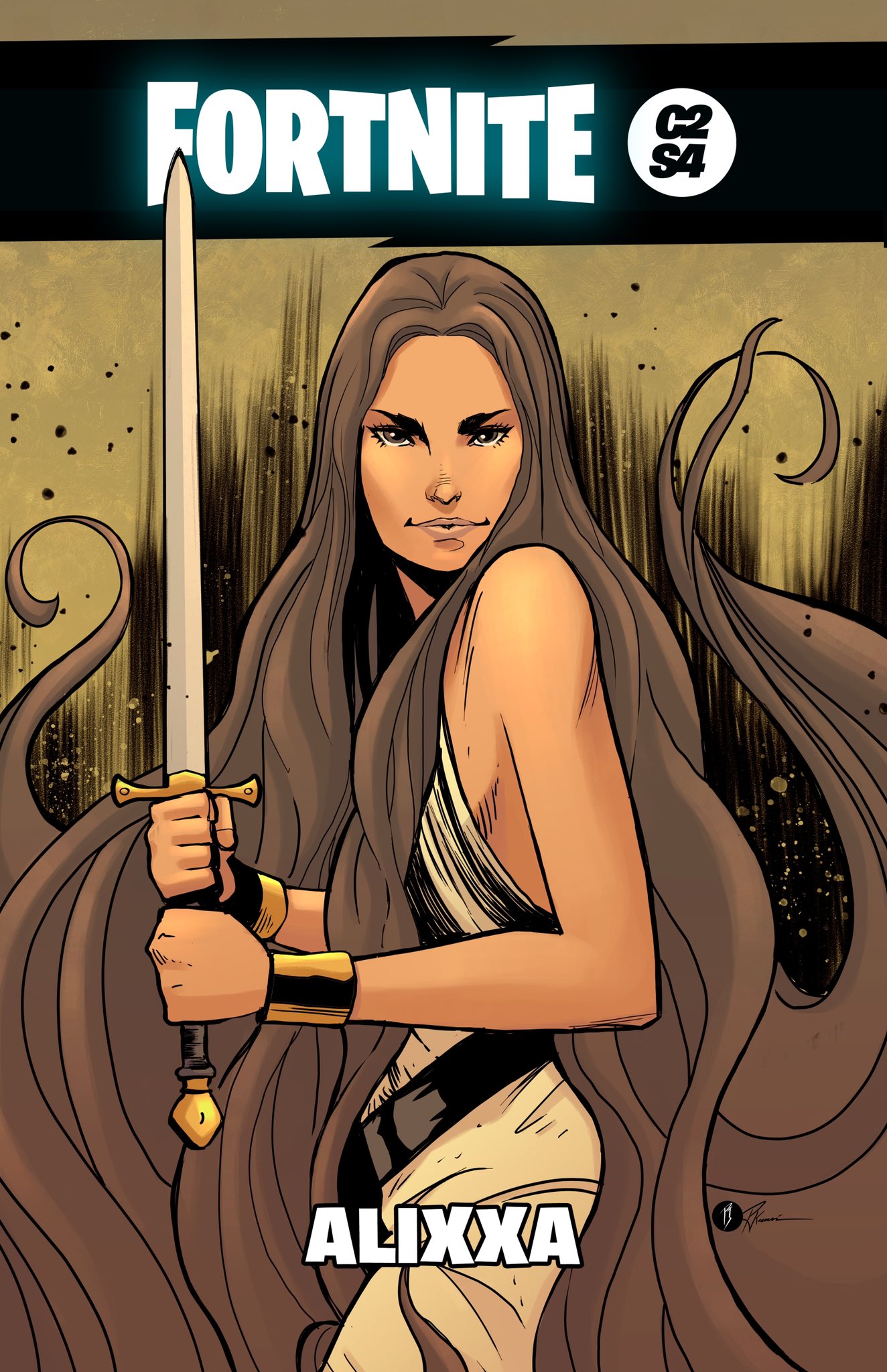 Official Fortnite Drawing Of Alixxa | Scrolller