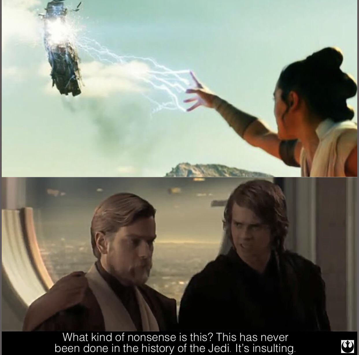 Oh, calm down, Anakin. | Scrolller