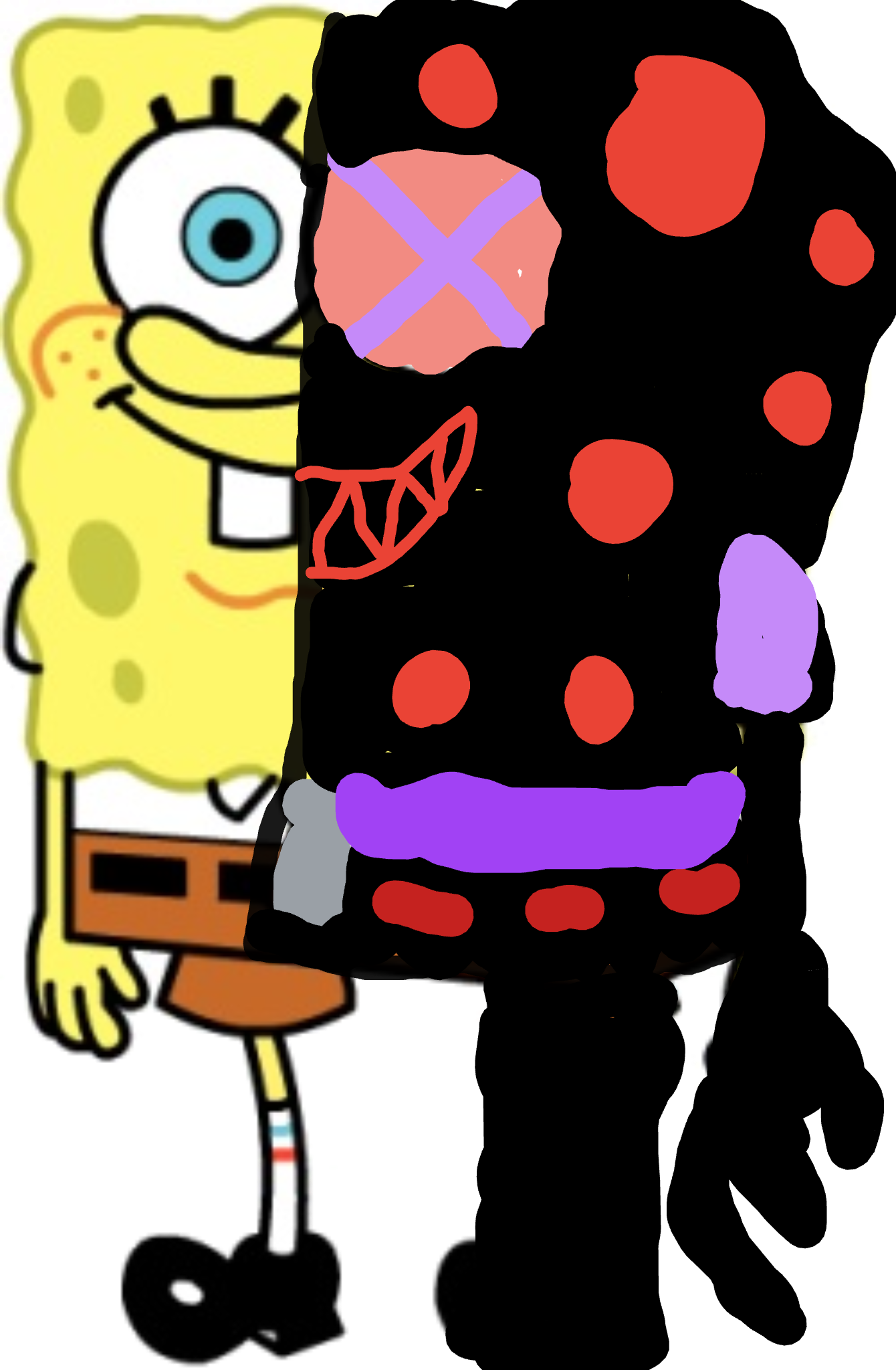 Oh funk they done corupted spunch bob | Scrolller