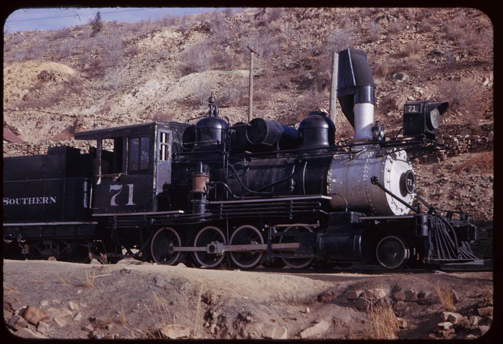 Old 71. Colorado's Southern Ry Co. service between Denver and Central ...