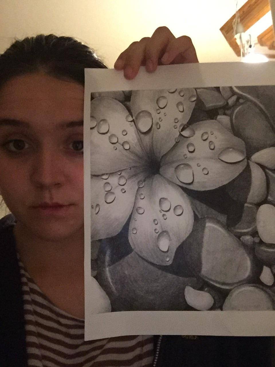 Old graphite drawing on card stock. | Scrolller