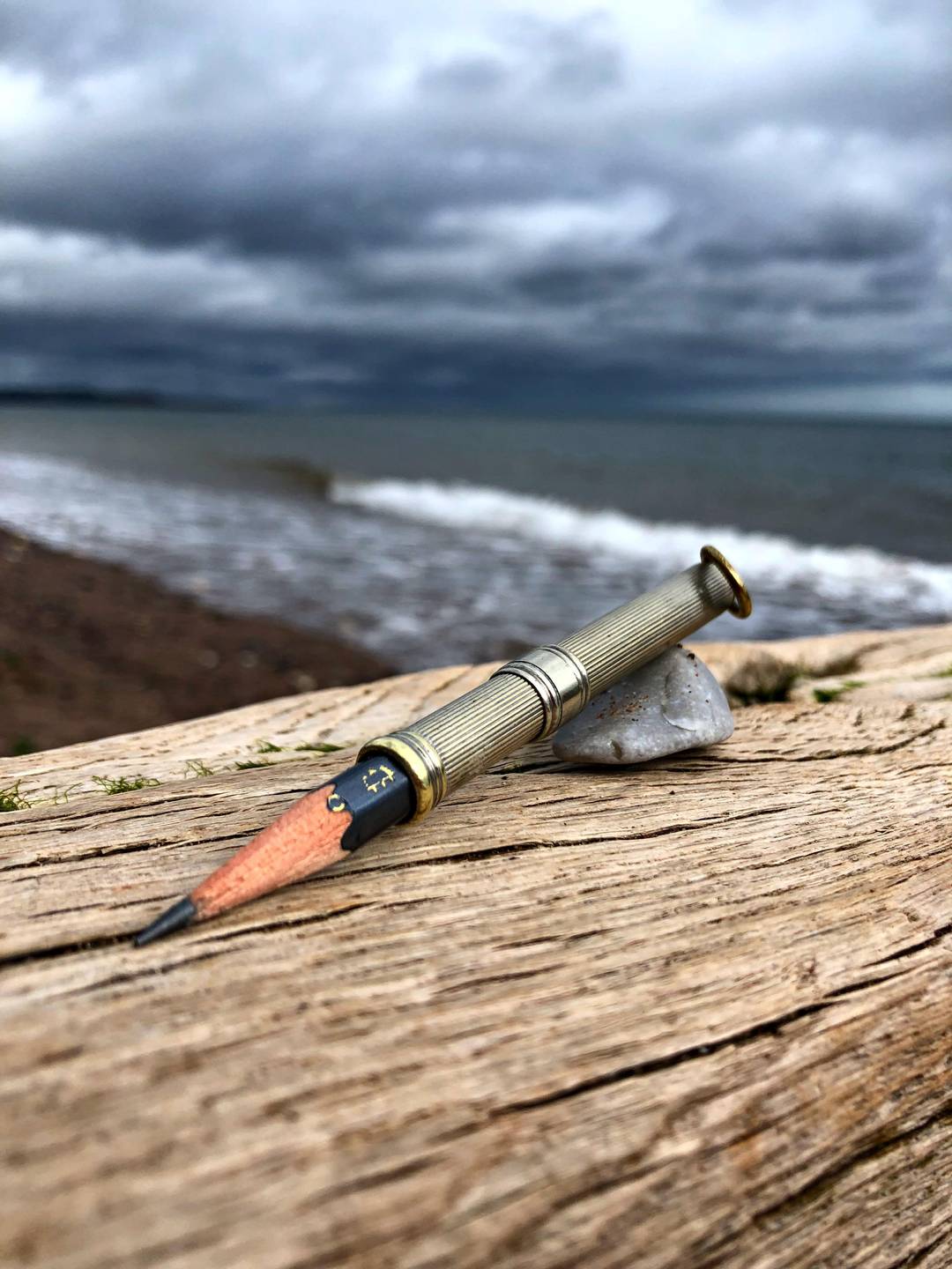 Old pencil extender (probably Edwardian and Blackwing Pencil) | Scrolller