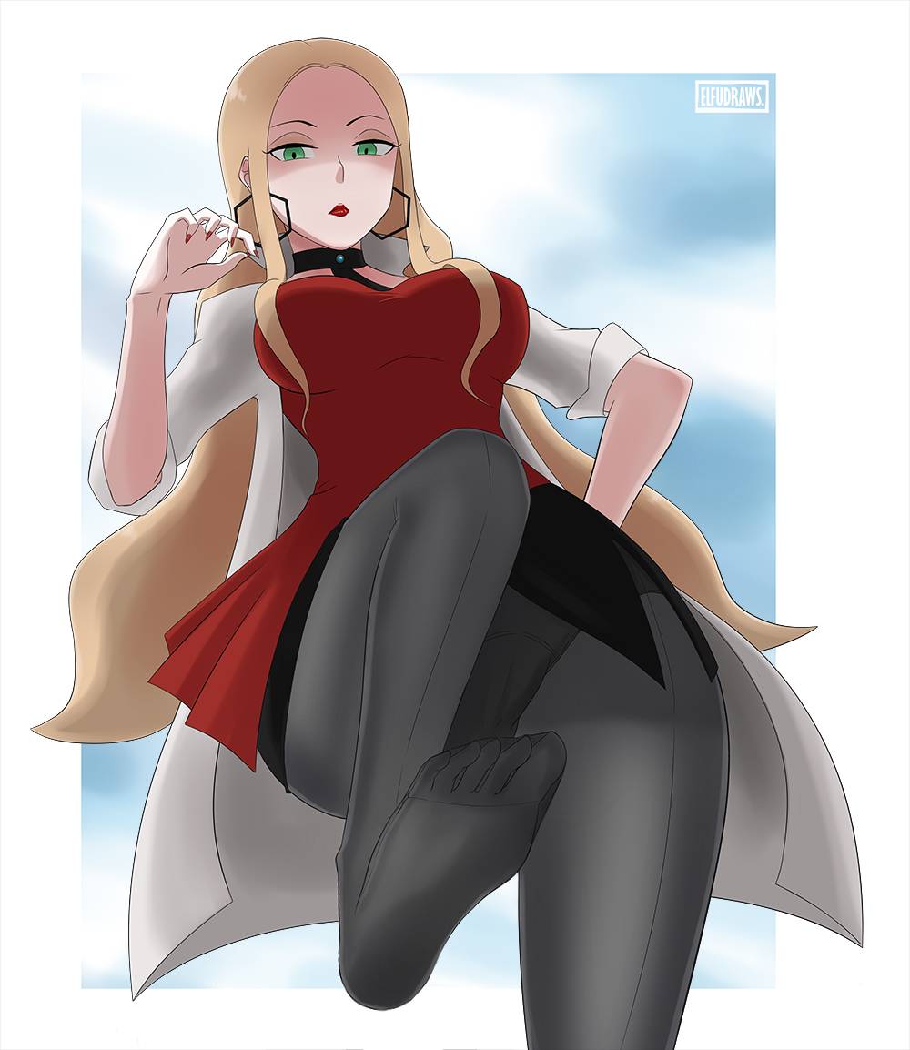 Oleana from Sword/Shield is quite the office lady | Scrolller