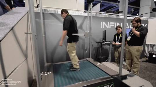 Omnidirectional treadmill | Scrolller