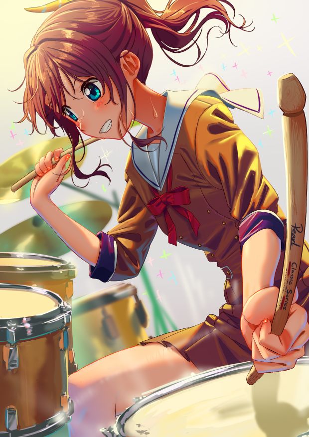 On drums [BanG Dream] | Scrolller